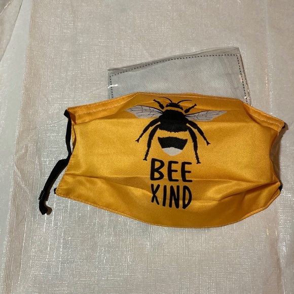 Accessories | Bee Kind Bee Face Mask New | Poshmark